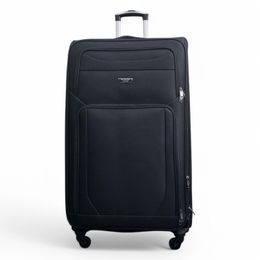 Weichschalen-Reisekoffer aus leichtem Nylon, extragro&szlig;, mit 4 R&auml;dern
