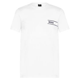 BOSS - "Hbw" T-Shirt f&uuml;r Herren, Rundhalsausschnitt (Wei&szlig;)
