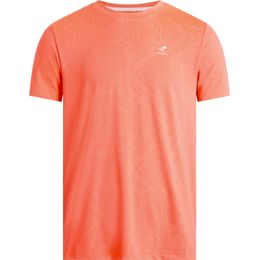 T-Shirt Energetics "HE.-T-SHIRT FABIO III SHORT SLEEVE M", Jungen, Gr. L, rot light, Jersey, Obermaterial: 100% Polyester, Rundhals, Shirts T-Shirt, Regular Fit, kurze &Auml;rmel, f&uuml;r sportliche Aktivit&auml;ten, atmungsaktiv