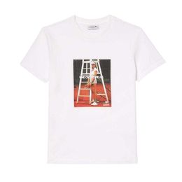 Lacoste - T-Shirt f&uuml;r Damen, Piqu&eacute; (Wei&szlig;)