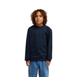 Sweatshirt Quiksilver "Basic", Jungen, Gr. 10, blau (schwarz navy), Obermaterial: 60% Baumwolle, 40% Polyester., Sweatshirts Sweatshirt