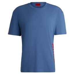 Hugo - T-Shirt f&uuml;r Herren, Bio-Baumwolle (Mittelblau)
