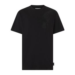 Philipp Plein Round Neck T-Shirt Eagle Stones