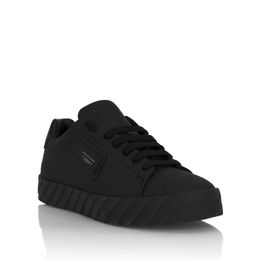 Philipp Plein Lo-Top Turnschuhe Placca