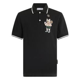 Philipp Plein Polo T-Shirt New York Tennis Patch