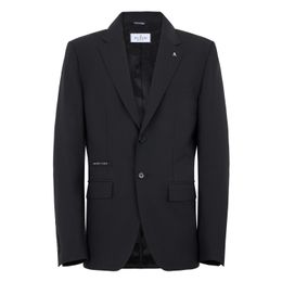 Philipp Plein Regular Fit Blazer Skull Strass