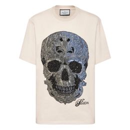 Philipp Plein T-Shirt Rundhalsausschnitt Ss Skull