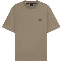 BOSS - "Taut" T-Shirt f&uuml;r Herren, Logo (Braun)
