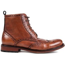 Sole Crafted Hammer Brogue Stiefel