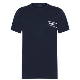 BOSS - "Hbw" T-Shirt f&uuml;r Herren, Rundhalsausschnitt (Dunkelblau)