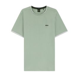BOSS - "Hbg Taul" T-Shirt f&uuml;r Herren, Baumwolle, Regul&auml;r (Gr&uuml;n)