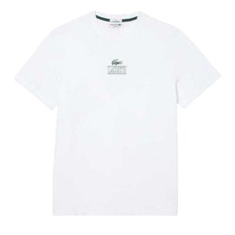 Lacoste - T-Shirt f&uuml;r Herren, Baumwolle (Wei&szlig;)