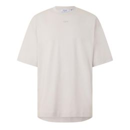 Off-White Off White - "Brics" T-Shirt f&uuml;r Herren, Baumwolle, Regul&auml;r (Helles Steingrau)