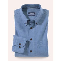 Walbusch Flanell-Hemd aus Baumwolle