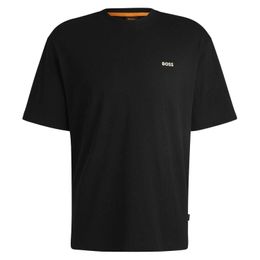 BOSS - T-Shirt f&uuml;r Herren, Baumwolle, Regul&auml;r (Schwarz)