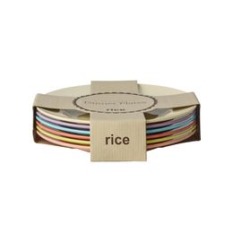 Rice Melamin Essteller rund Glory Days 6er &Oslash; 25 cm, H&ouml;he 6 cm skandinavische Deko Online Shop