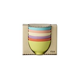Rice Kleine Melamin Sch&uuml;sseln Glory Days 6er 300 ml &Oslash; 11 cm, H&ouml;he 6 cm skandinavische Deko Online Shop