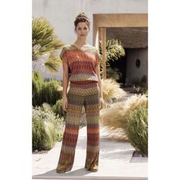 IVKO Jacquard-Kombination, Hose - 40 - Multicolor, Damen, aus Viskose