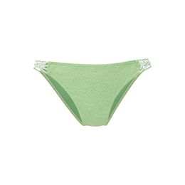 s.Oliver Bikini-Hose 'Ada' salbei Gr. 42. Mit Flechtdetails. Nachhaltig.