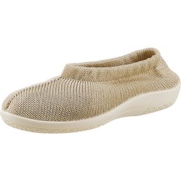 Damen Slipper mit Wechselfu&szlig;bett vanille Gr&ouml;&szlig;e 37