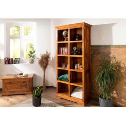 Regal Akazie 90x43x195 honig lackiert OXFORD #0435