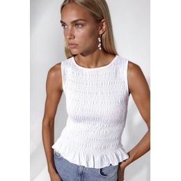 Strukturierte R&uuml;schenshirt