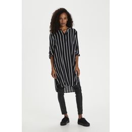 Kaffe Kleid Regular fit black white