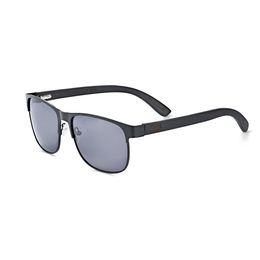 Earth Wood Troon Polarisierte Sonnenbrille - Schwarz/Schwarz