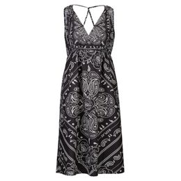 Replay Freizeitkleid All Over bedruckte Baumwollpopeline
