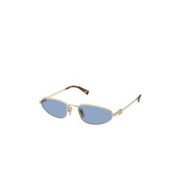 Miu Miu Sonnenbrille Blau/Gold