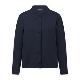 Basler - Strickjacke, blau, Gr. 50 / XL - Schurwolle