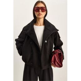 Gekn&ouml;pfte Oversize-Jacke