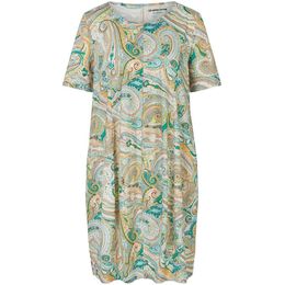 Green Cotton - Jersey-Kleid Oda, weiss, Gr. 40 / M - Baumwolle