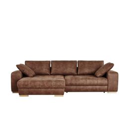 bobb Ecksofa Caro braun Ma&szlig;e (cm): B: 305 H: 68 T: 202.0 Sofas > Sofas nach Material > Stoffsofas &raquo; Sofa DE
