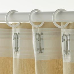 IKEA SYRLIG Gardinenring mit Klemme und Haken