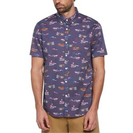 Original Penguin - Hemd f&uuml;r Herren, Regul&auml;r (Indigoblau)