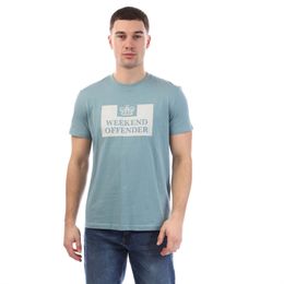 Weekend Offender - "McMoney" T-Shirt f&uuml;r Herren (Hellblau)
