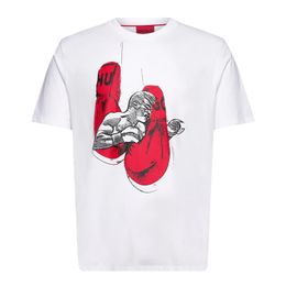 HUGO BOSS - T-Shirt f&uuml;r Herren, Regul&auml;r (Wei&szlig;)