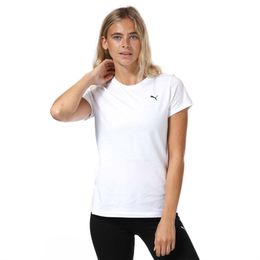 Puma - T-Shirt f&uuml;r Damen, Baumwolle (Wei&szlig;)