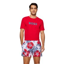 BOSS - "Hbw" T-Shirt f&uuml;r Herren (Leuchtend Rot)