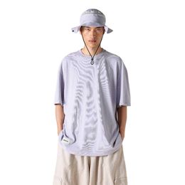 Mizuno - "Sportstyle FloraTech" T-Shirt f&uuml;r Herren (Violett)