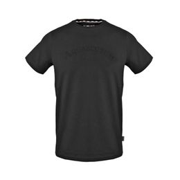 Aquascutum - T-Shirt f&uuml;r Herren, Jersey (Schwarz)