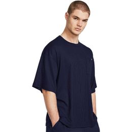 Under Armour - "Rival" T-Shirt f&uuml;r Herren, Waffelstoff (Blau)