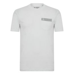 Original Penguin - T-Shirt f&uuml;r Herren, Brusttasche (Wei&szlig;)