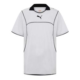Puma - Rugby-Shirt f&uuml;r Herren, Kontrastpaspel, Athletisch (Wei&szlig;)