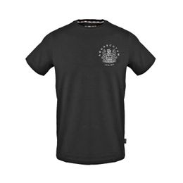 Aquascutum - "London" T-Shirt f&uuml;r Herren/Damen Unisex, Rundhalsausschnitt, Regul&auml;r (Schwarz)