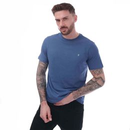 Farah - "Dean" T-Shirt f&uuml;r Herren, Baumwolle (Blau)