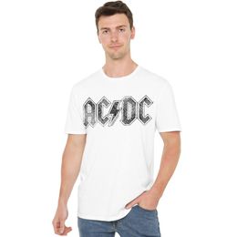 ACDC AC/DC - T-Shirt f&uuml;r Herren (Wei&szlig;)