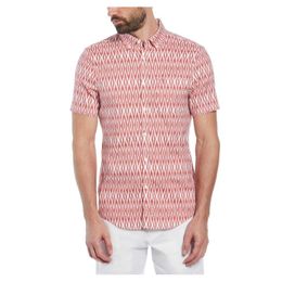 Original Penguin - Hemd f&uuml;r Herren, Regul&auml;r, kurz&auml;rmlig (Mineral Rot)