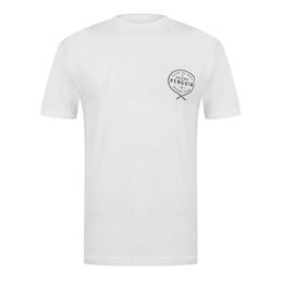 Original Penguin - T-Shirt f&uuml;r Herren, Regul&auml;r (Wei&szlig;)